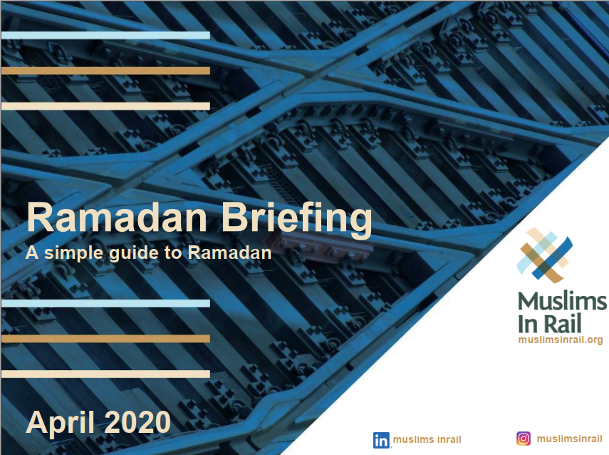Ramadan 2020 - Muslims In Rail